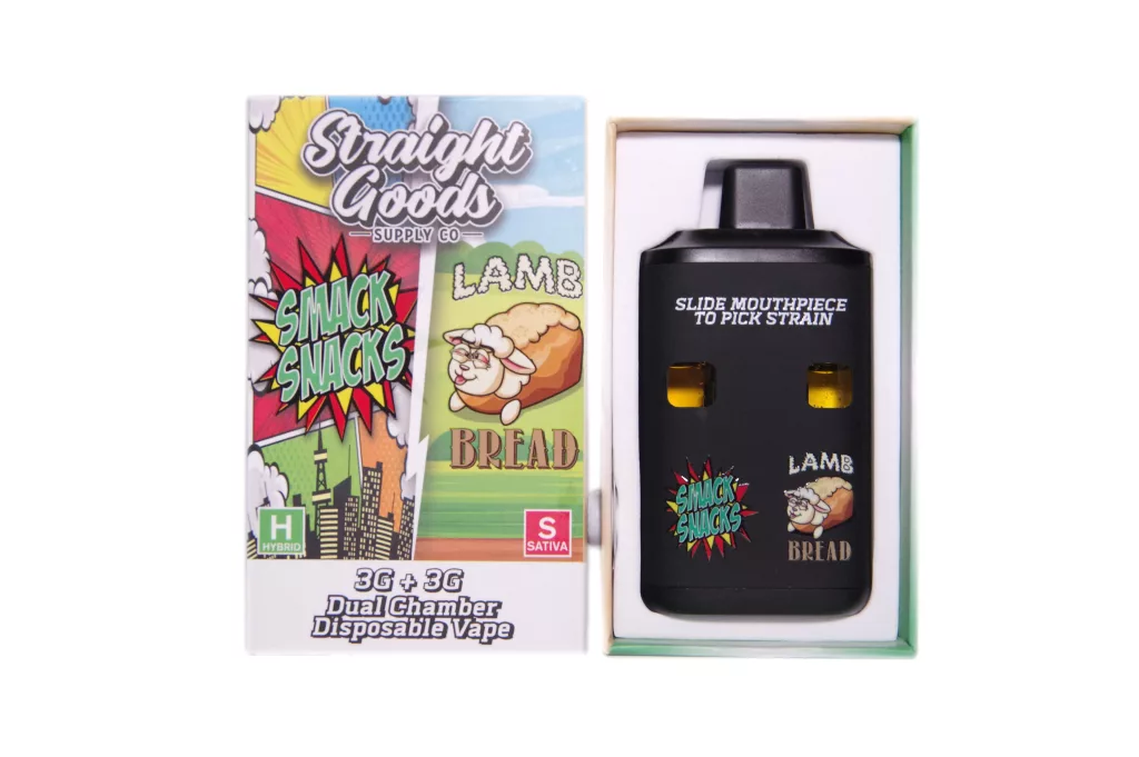 Straight Goods Dual Chamber Vape - Smack Snacks (Hybrid) + Lamb Bread ...
